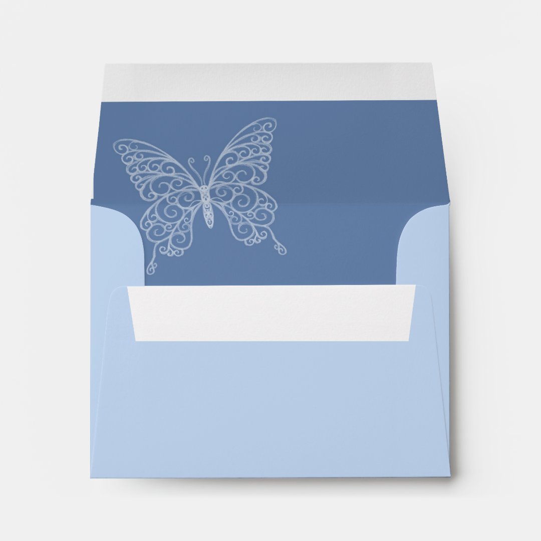 Butterfly Envelope | Zazzle