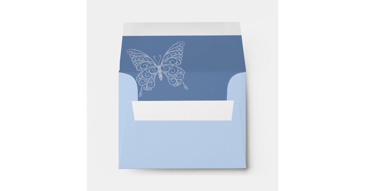 Butterfly Envelope | Zazzle
