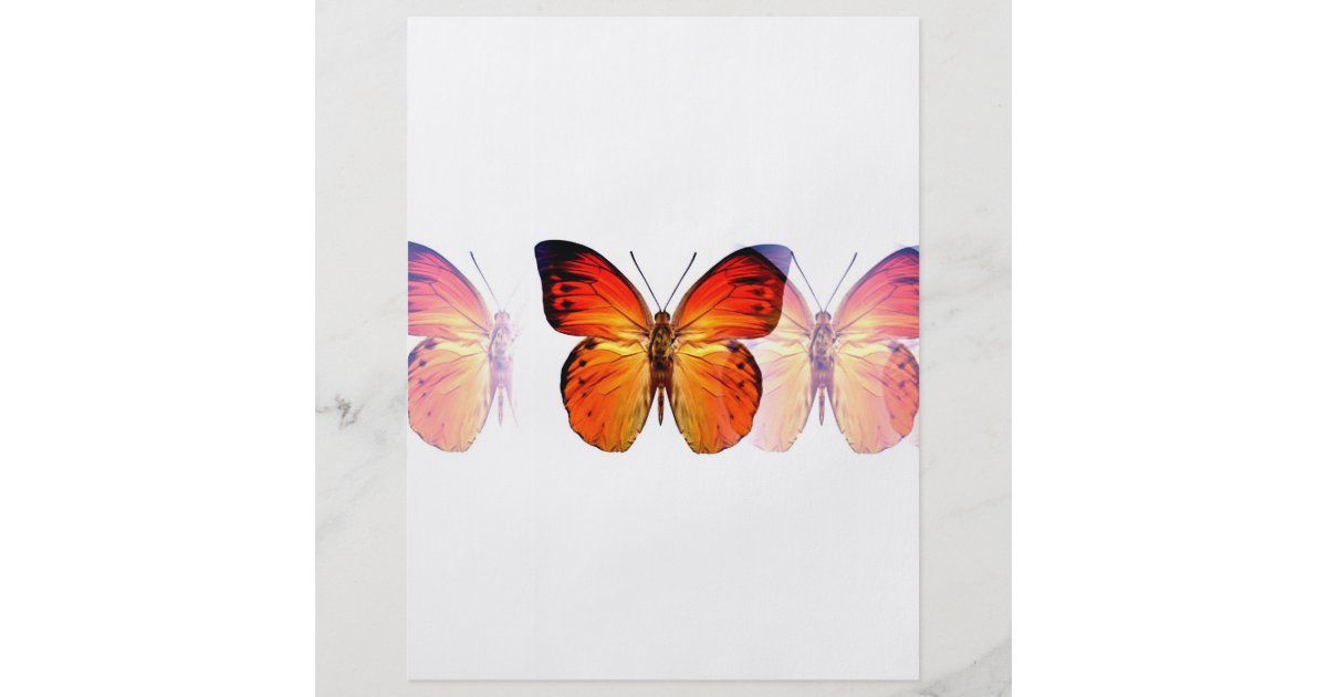 Butterfly Flyer | Zazzle