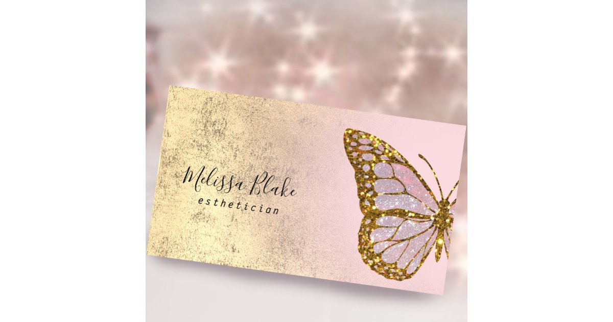 butterfly logo business card | Zazzle