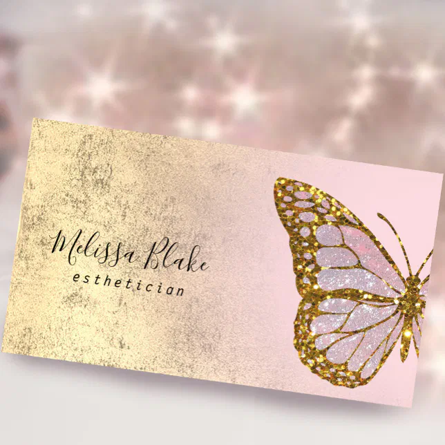 butterfly logo business card | Zazzle