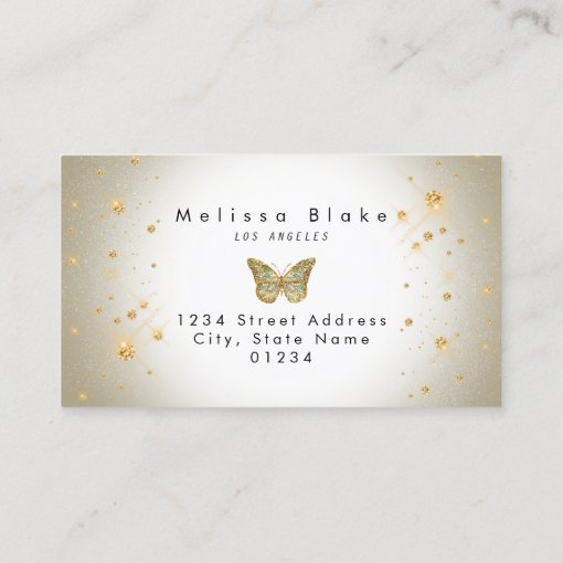 butterfly logo business card | Zazzle