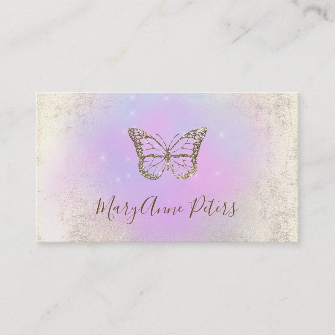 butterfly logo design business card | Zazzle