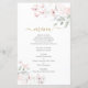 Butterfly Menu Card | Zazzle