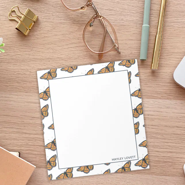 Butterfly Notepad | Zazzle