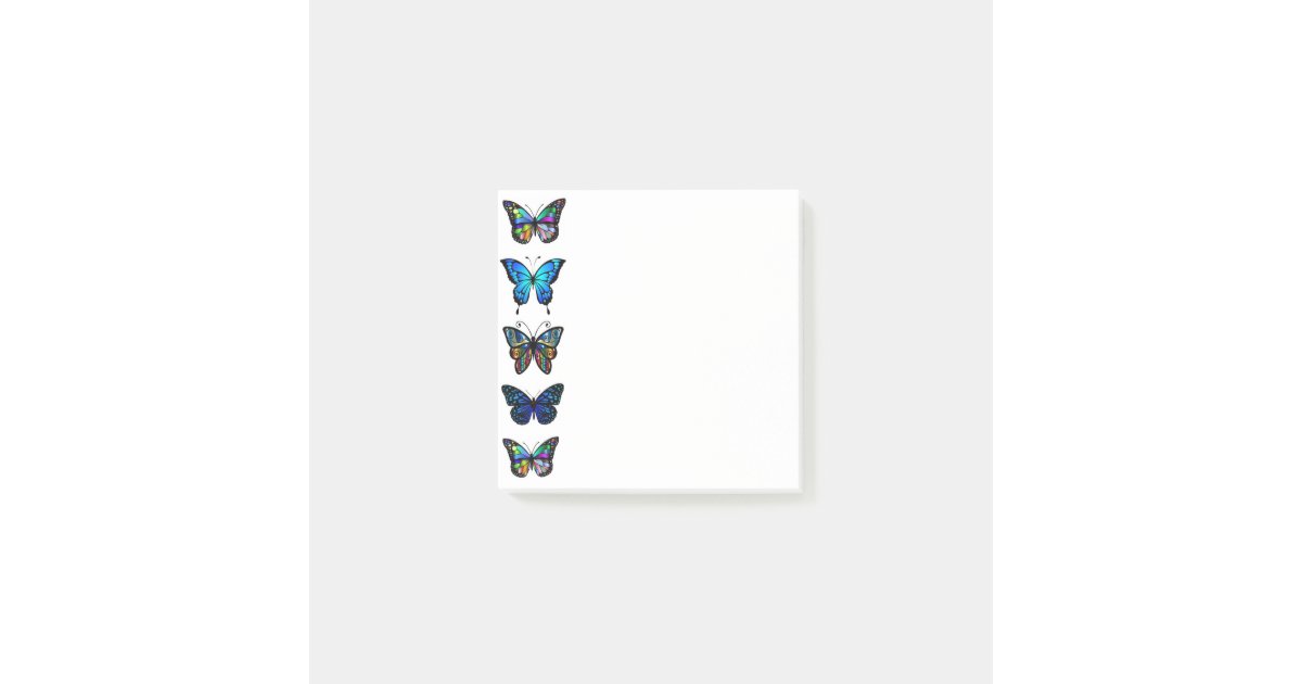 Butterfly Post-it Notes | Zazzle