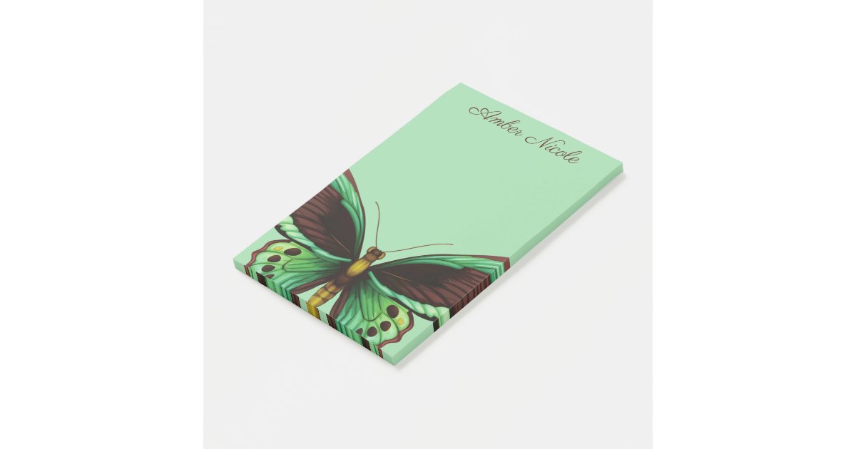 Butterfly Post-it Notes | Zazzle