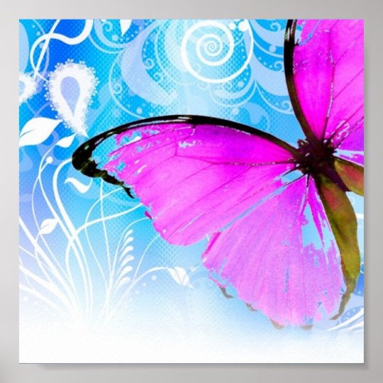 Butterfly Poster | Zazzle.com