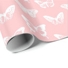 Soft Pink and White Stripes Wrapping Paper | Zazzle.com