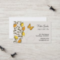 Butterfly Social Calling Cards | Zazzle