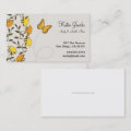 Butterfly Social Calling Cards | Zazzle