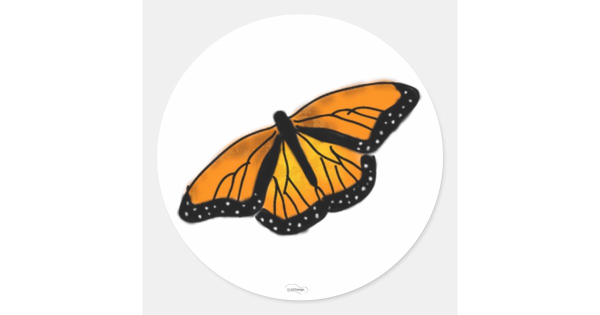 butterfly sticker | Zazzle