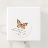 Butterfly Teacher Appreciation Favor Tags | Zazzle