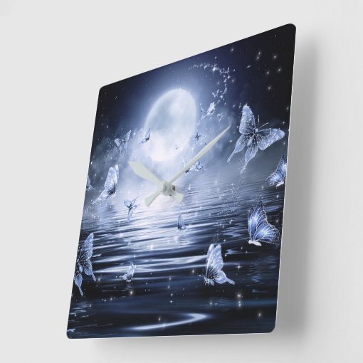 Butterfly Wall Clock | Zazzle