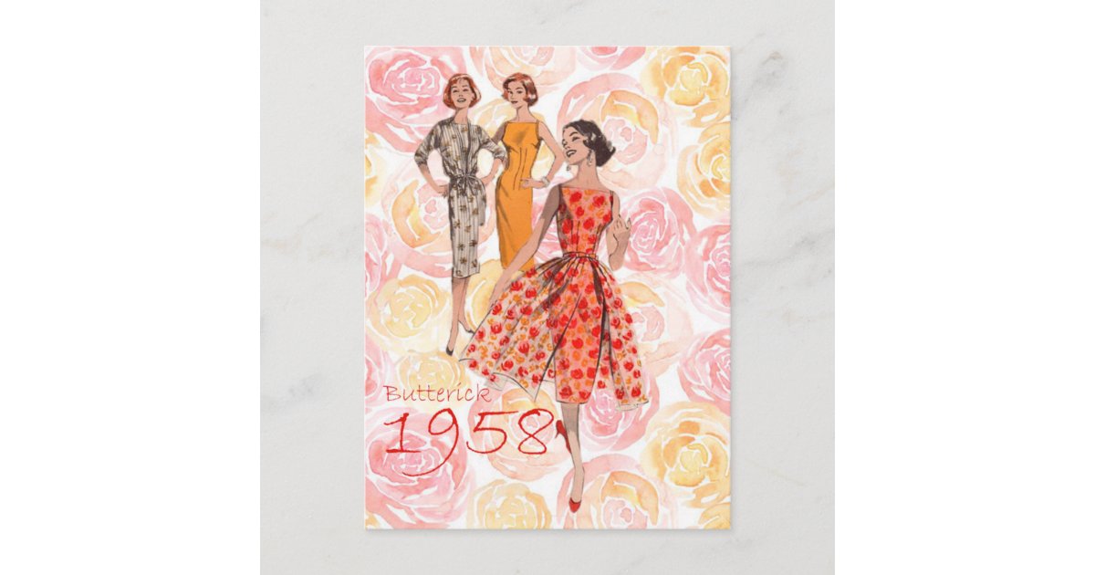 Butterick Postcard | Zazzle