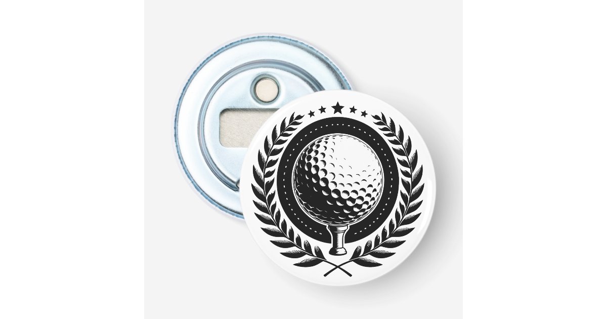 Button Bottle Opener | Zazzle