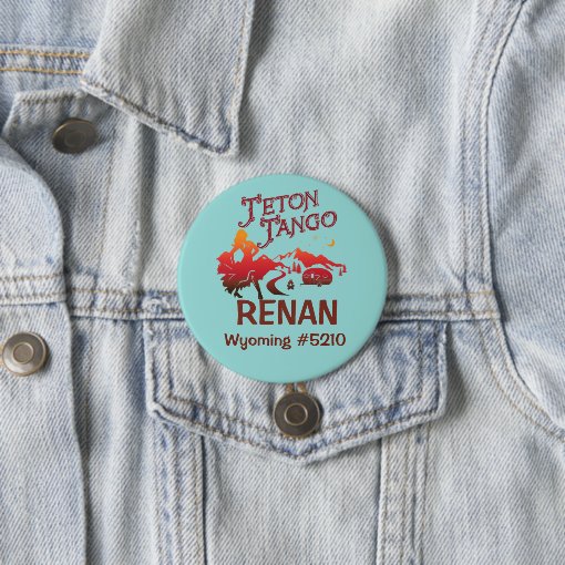 Button name tag | Zazzle