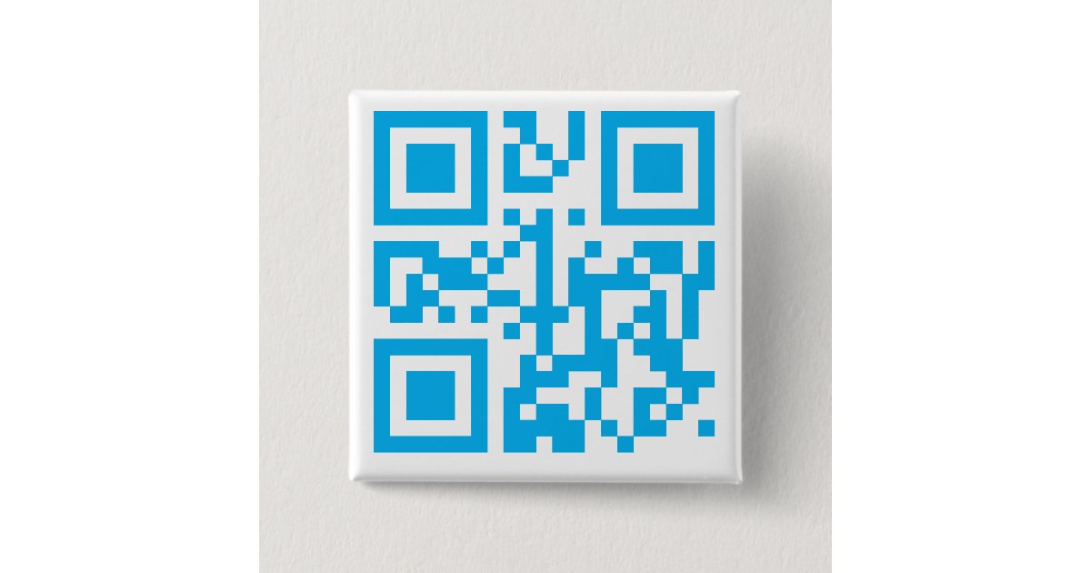 Button with custom QR Code | Zazzle