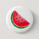 Button with watermelon | Zazzle