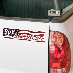 Buy American Bumper Sticker | Zazzle