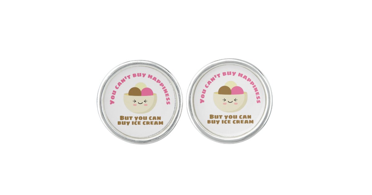 Buy Ice Cream Cufflinks | Zazzle