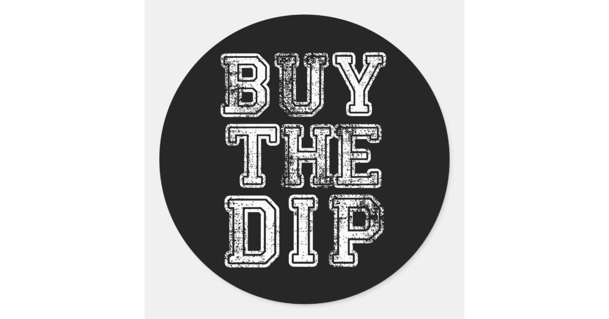Buy the Dip Print Classic Round Sticker | Zazzle