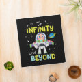 Buzz Lightyear Cartoon | To Infinity and Beyond 3 Ring Binder | Zazzle
