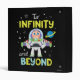 Buzz Lightyear Cartoon | To Infinity and Beyond 3 Ring Binder | Zazzle