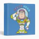 Buzz Lightyear "Space Hero" 3 Ring Binder | Zazzle