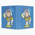 Buzz Lightyear "Space Hero" 3 Ring Binder | Zazzle