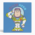 Buzz Lightyear "Space Hero" 3 Ring Binder | Zazzle