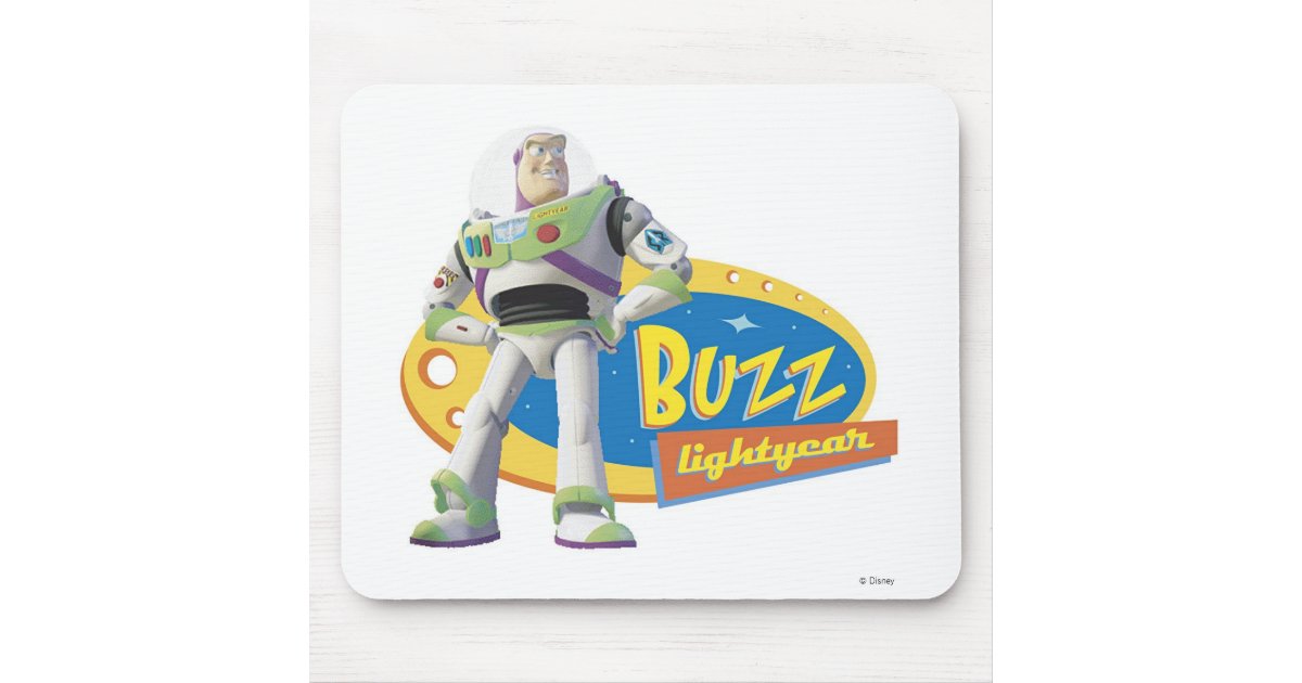 Buzz Lightyear Standing Strong Mouse Pad | Zazzle