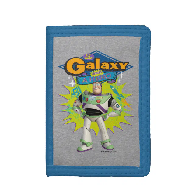 Buzz Lightyear | The Galaxy Needs a Hero Trifold Wallet | Zazzle