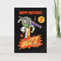 Buzz Lightyear | Two Infinity and Beyond Birthday Card | Zazzle