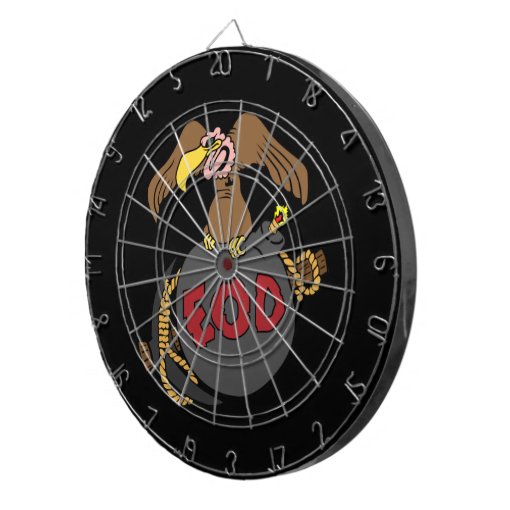 Buzzard Bomb and Pick Dartboard With Darts | Zazzle