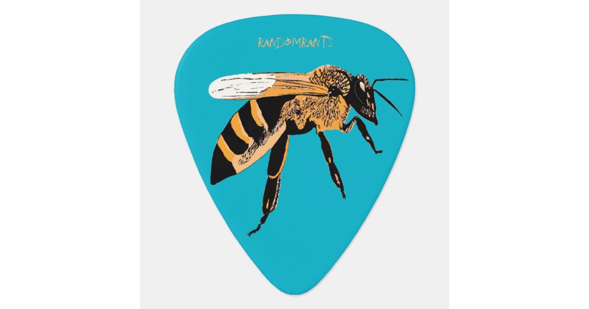 Buzzing Bee Guitar Picks | Zazzle