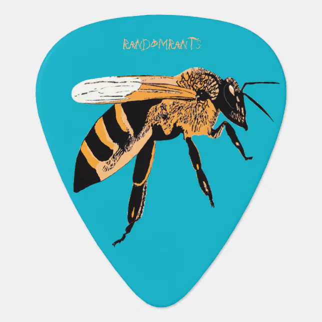 Buzzing Bee Guitar Picks | Zazzle
