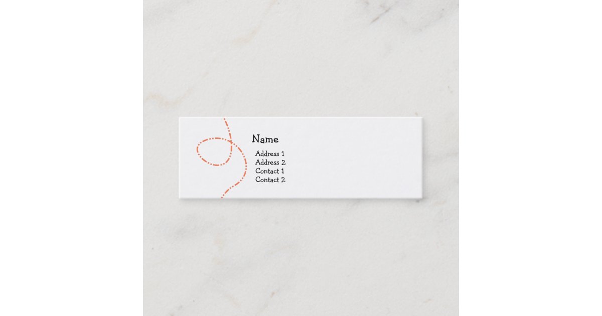 Buzzy Bee Mini Business Card | Zazzle
