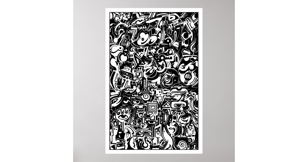 BW POSTER | Zazzle