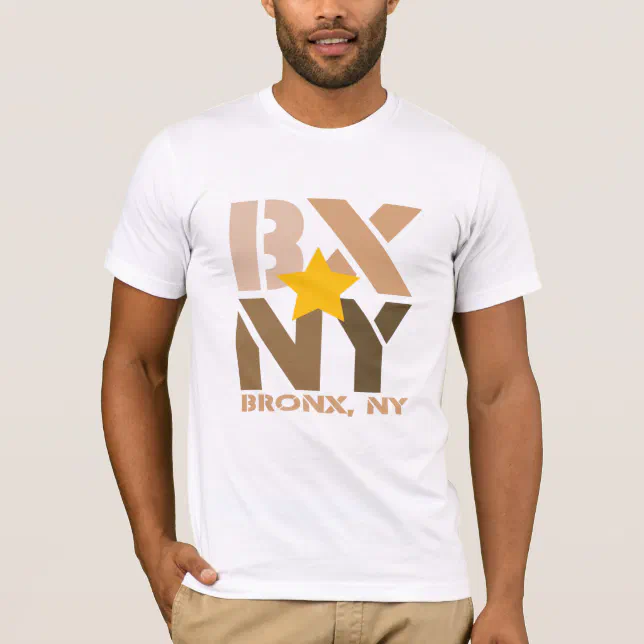 BX Bronx Brown T-shirt | Zazzle