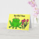 BX- Funny Frog Get Well Card | Zazzle