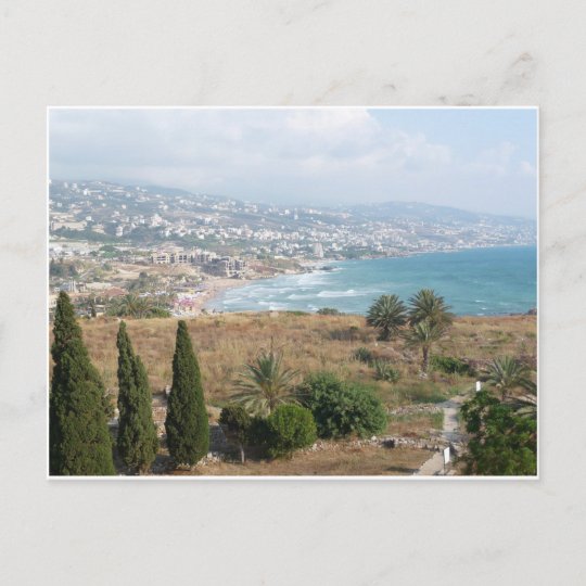 Byblos Lebanon Postcard | Zazzle.com