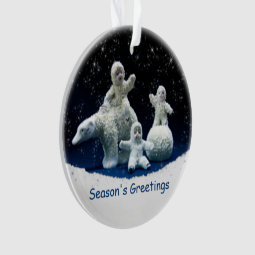 Bye Bye Snow Babies Ornament | Zazzle