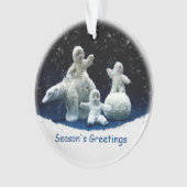 Bye Bye Snow Babies Ornament | Zazzle