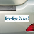 Bye-Bye Susan Bumper Sticker Magnet | Zazzle