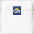 Bye Don BIDEN 2020 President HARRIS Square Sticker | Zazzle
