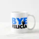 Bye Felicia Hand Wave Bold Blue Coffee Mug | Zazzle