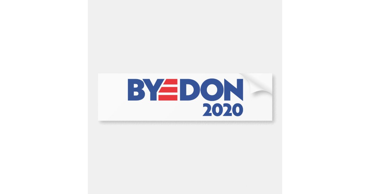 BYEDON Bumper Sticker | Zazzle