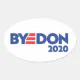 BYEDON OVAL STICKER | Zazzle