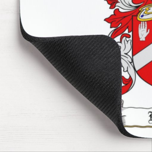 BYRNE FAMILY CREST - BYRNE COAT OF ARMS MOUSE PAD | Zazzle